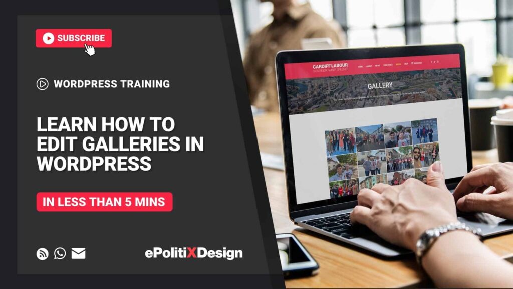 How to Edit Galleries in WordPress